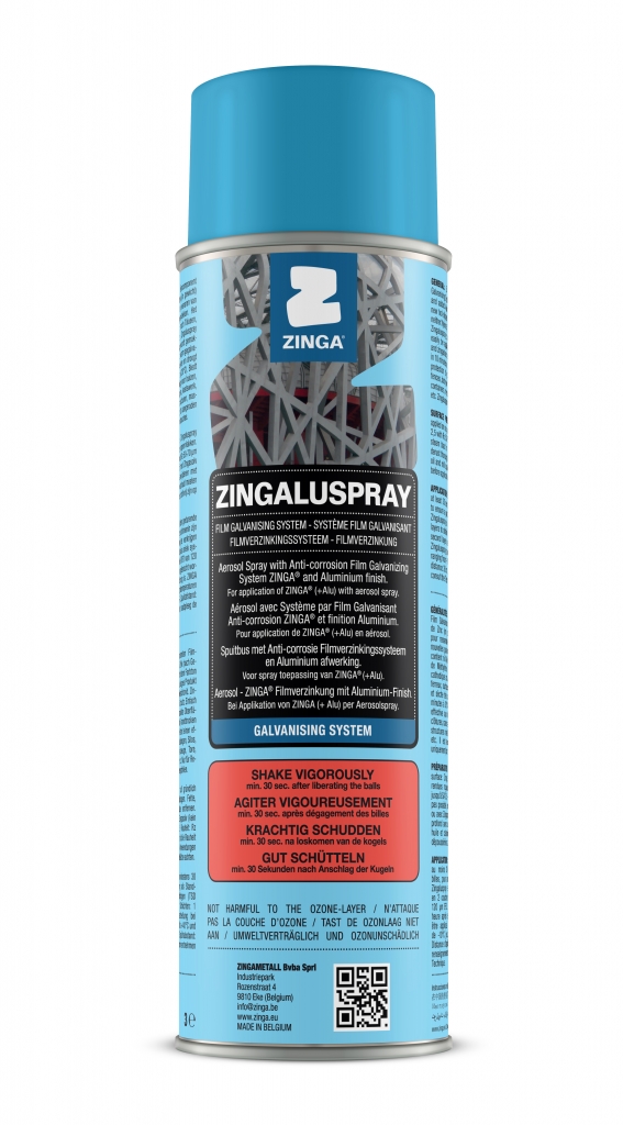 Zingaluspray – Zinga Film Galvanising System